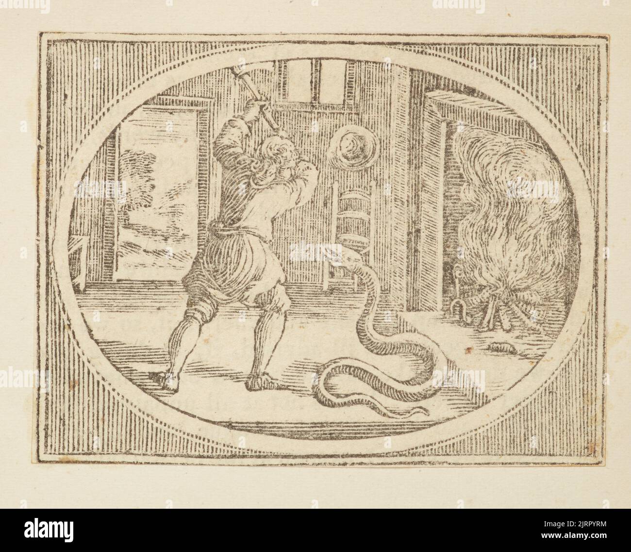 Wood engraving, England, by Thomas Bewick Stock Photo - Alamy