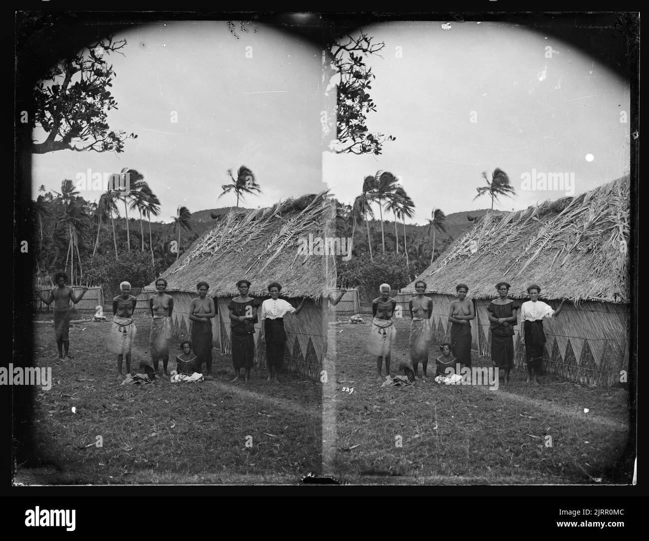 [Levuka], Levuka, by Burton Brothers Stock Photo - Alamy