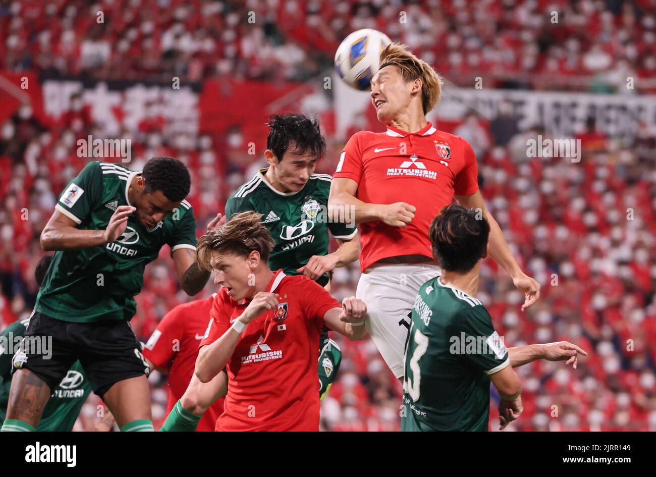 Saitama, Japan. 25th Aug, 2022. Japan's Urawa Red Diamonds Takahiro ...