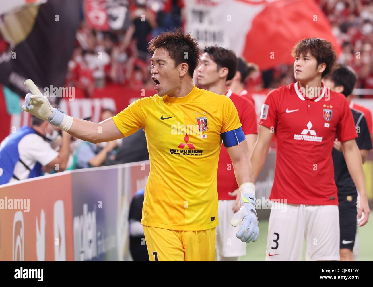 Saitama, Japan. 25th Aug, 2022. Japan's Urawa Red Diamonds captain and ...