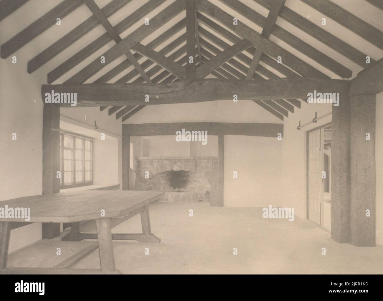 Wilkinson House - Living Room, 1920s, Taranaki, by J.W. Chapman-Taylor ...