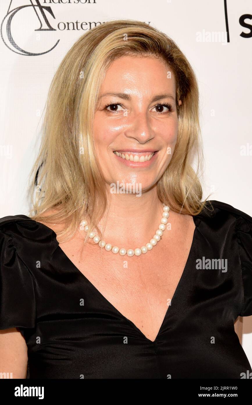 New York, USA. 25th Aug, 2022. Livia De Daolis attends the Moves Forum ...