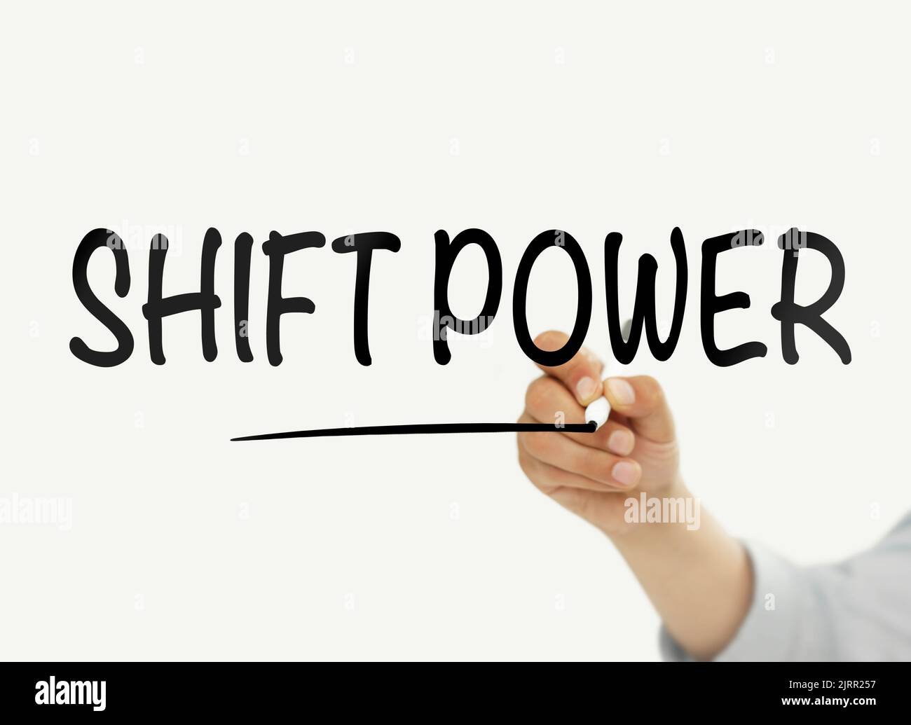 Man more power hi-res stock photography and images - Alamy
