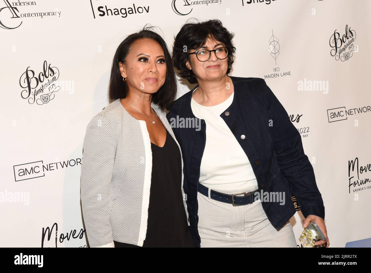 New York, USA. 25th Aug, 2022. Hazel Sanchez and Moonah Ellison attend ...