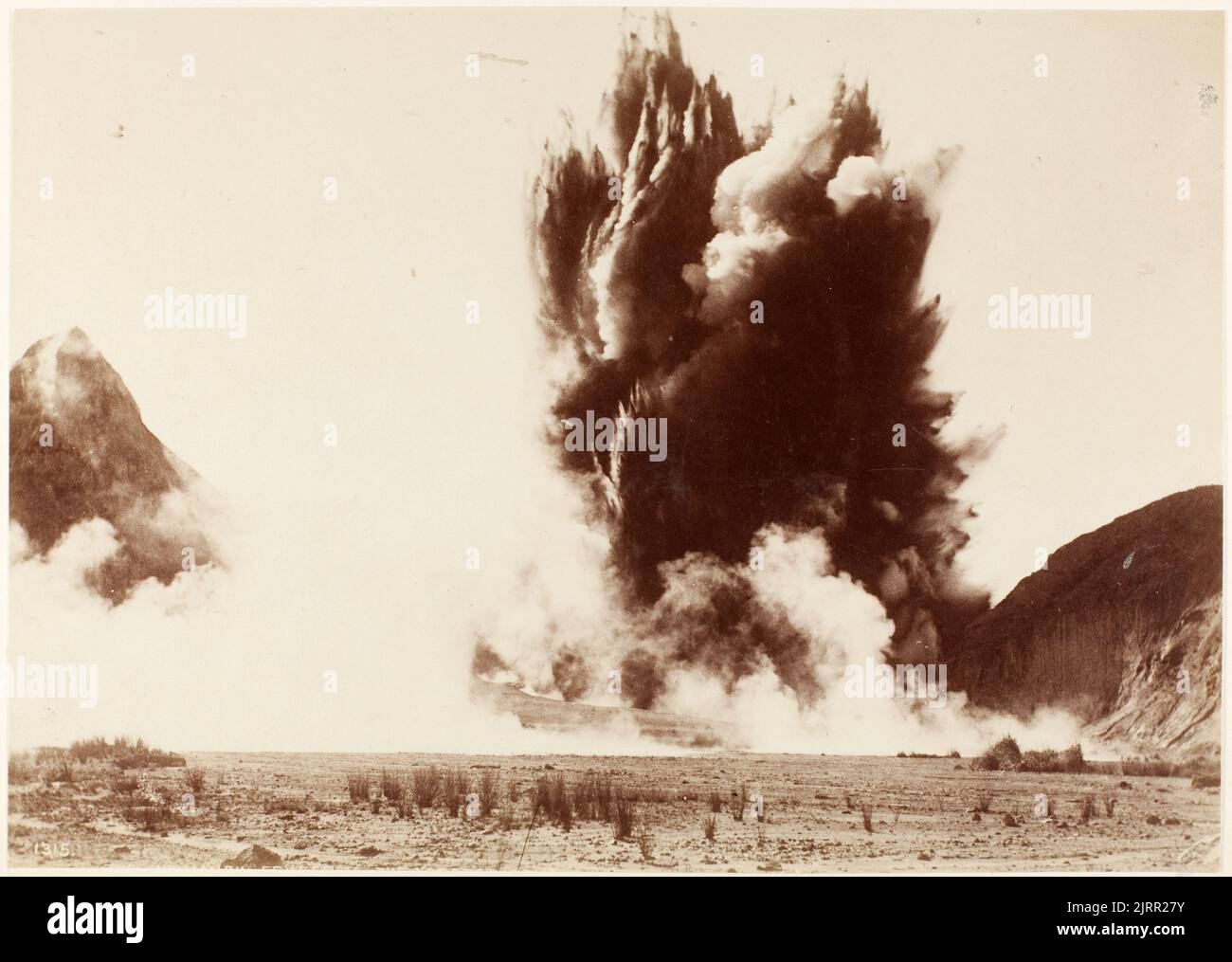 The Waimangu Geyser, the largest geyser in the world, 1903, Dunedin, by ...