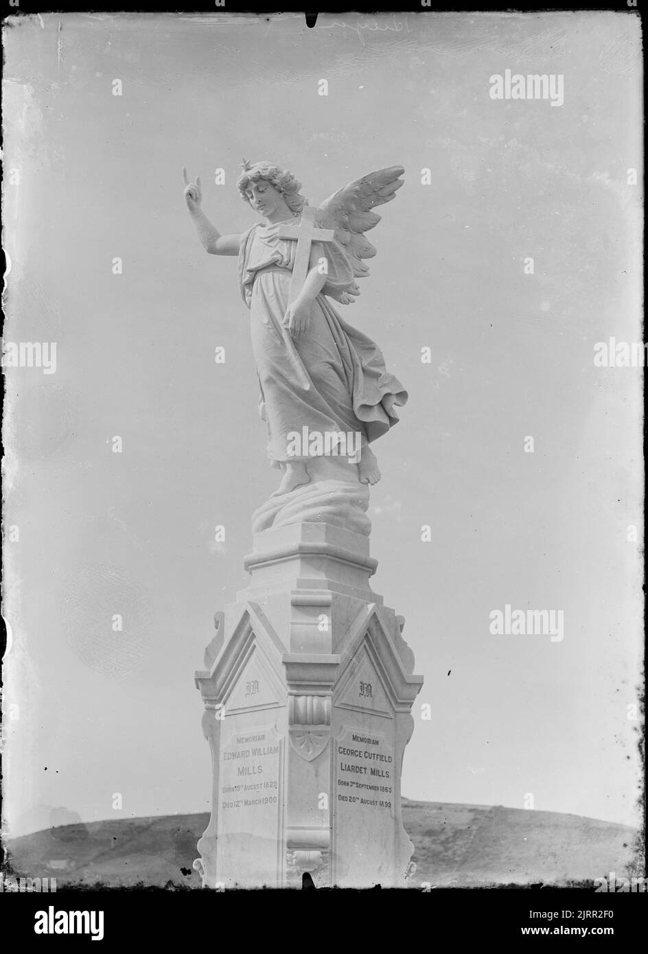 Tombstone of George Cutfield Liardet Mills and Edward William Mills ...