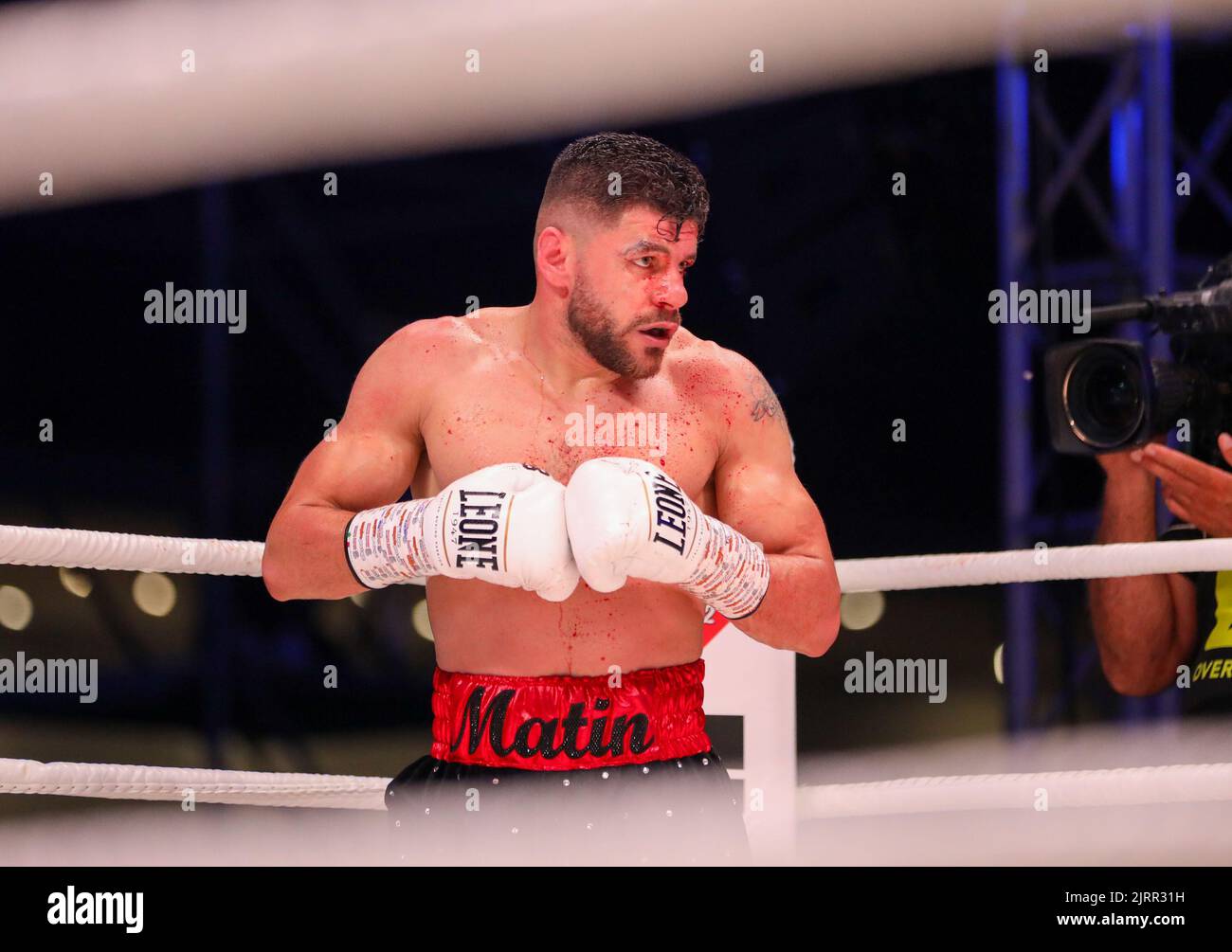 WBC Welter Weight Silver Interim Florian Marku vs Miguel Parra Stock ...