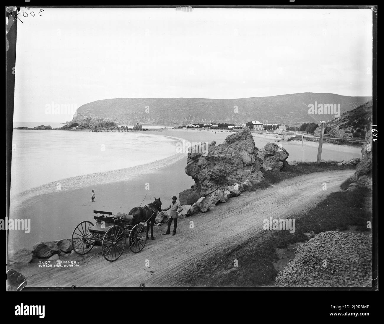 Sumner, 1880s, Dunedin, by Burton Brothers Stock Photo - Alamy