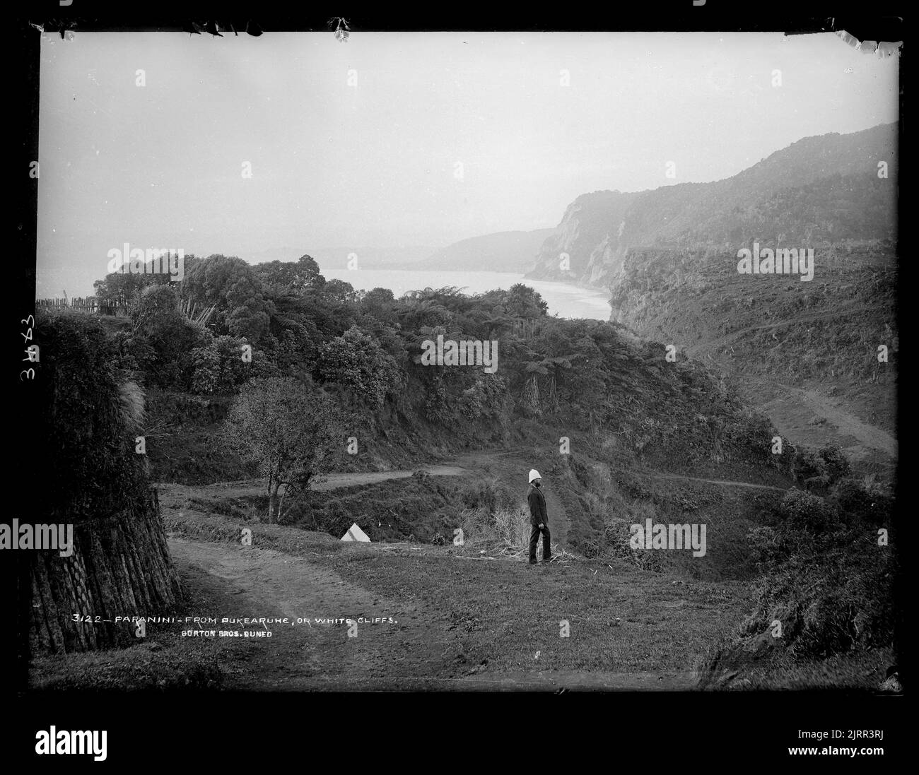 White rocks view from Black and White Stock Photos & Images - Alamy