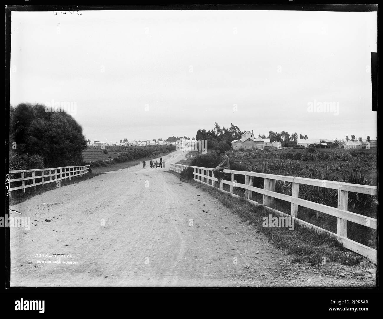 Temuka, New Zealand, by Burton Brothers Stock Photo - Alamy