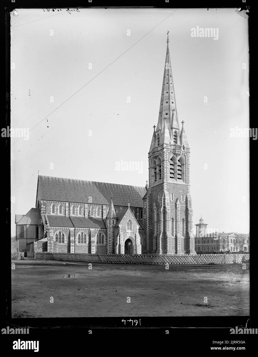Historic landmark christchurch anglican cathedral hi-res stock ...
