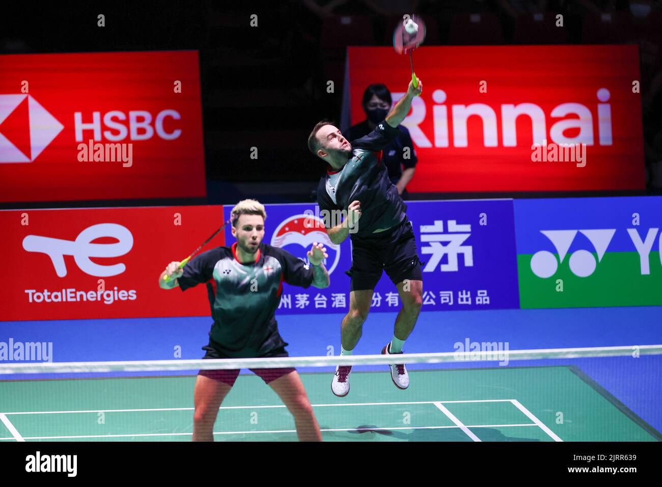 Tokyo, Japan. 26th Aug, 2022. Ben LANE, Sean VENDY (GBR) Badminton ...