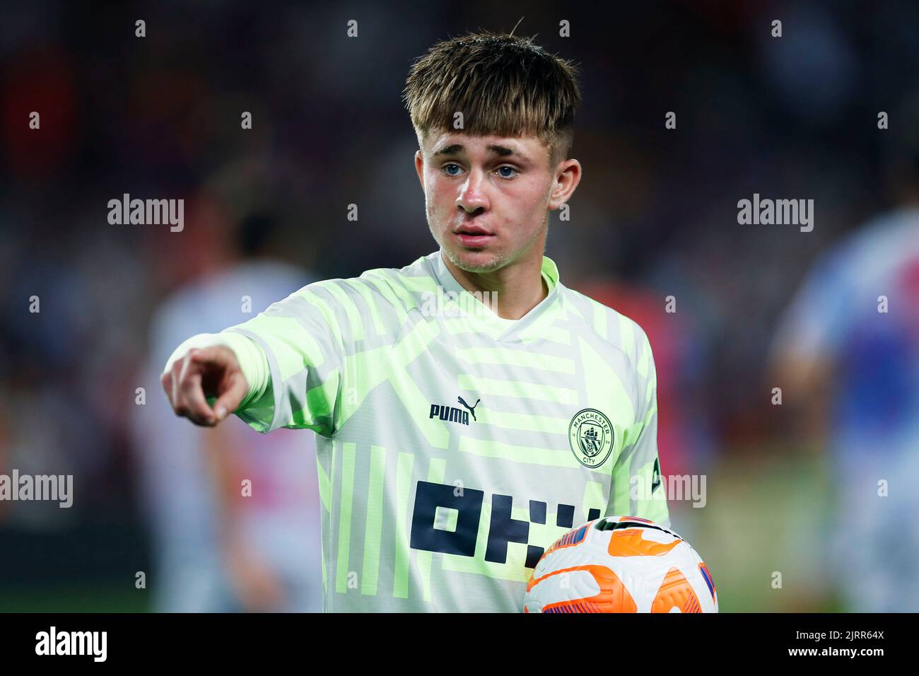 Barcelona, Spain. Credit: D. 24th Aug, 2022. Ben Knight (Man.City ...