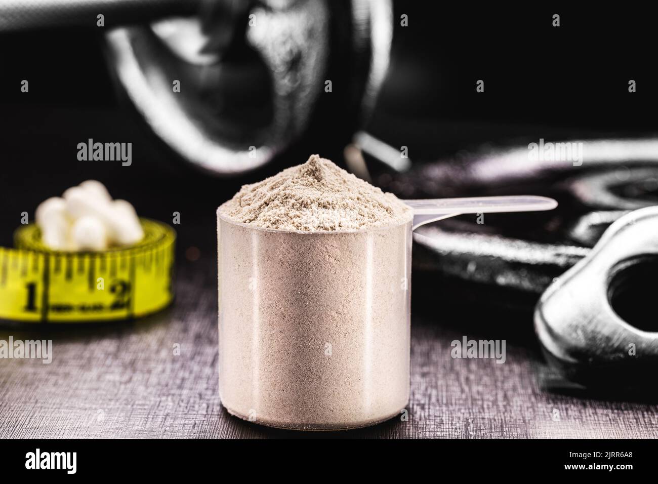 Measuring Spoon with Creatine or Whey, Food Supplement, Casein Cocktail ...