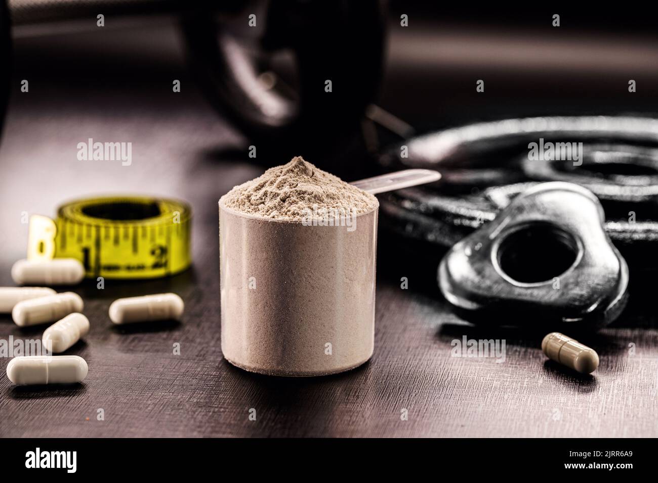 Measuring Spoon with Creatine or Whey, Food Supplement, Casein Cocktail ...