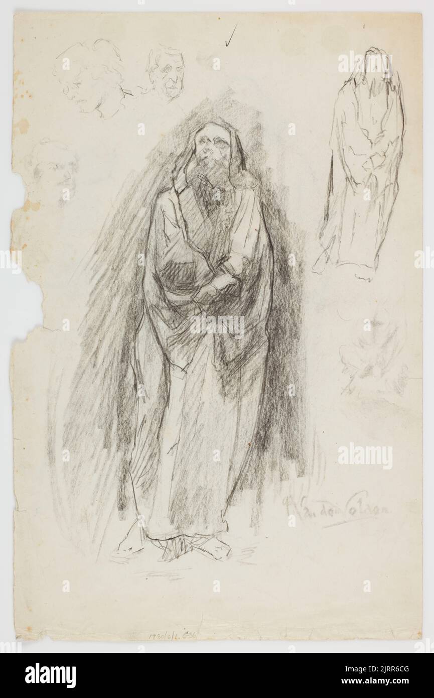 Study of a monk with arms clasped together hi-res stock photography and ...