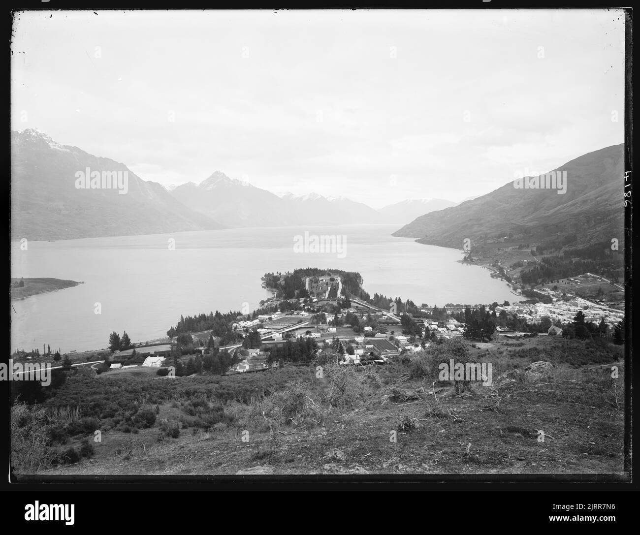 [Queenstown], New Zealand, by Burton Brothers, Muir & Moodie Stock ...