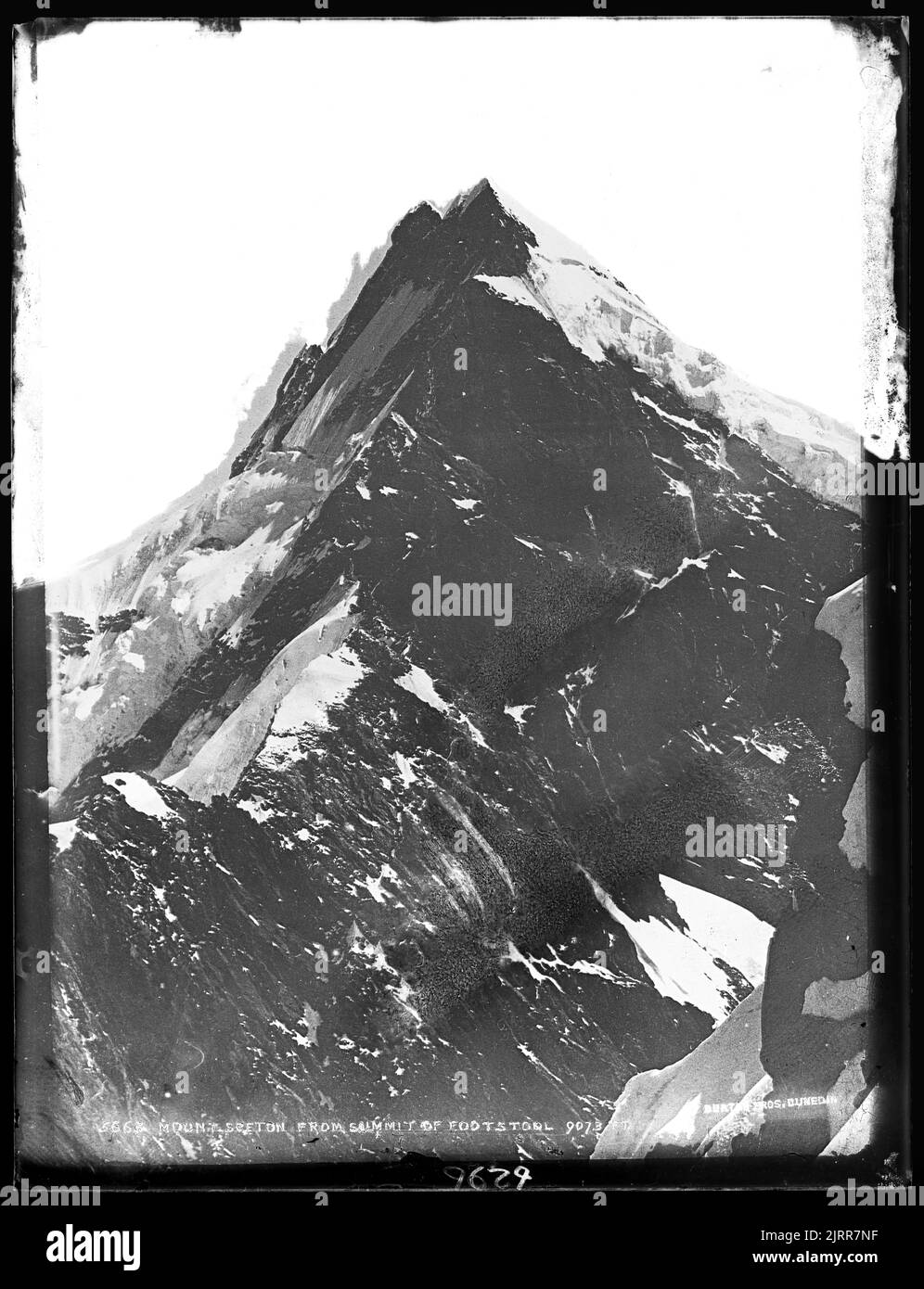 Mount Sefton from summit of Footstool 9,073 feet, New Zealand, by ...