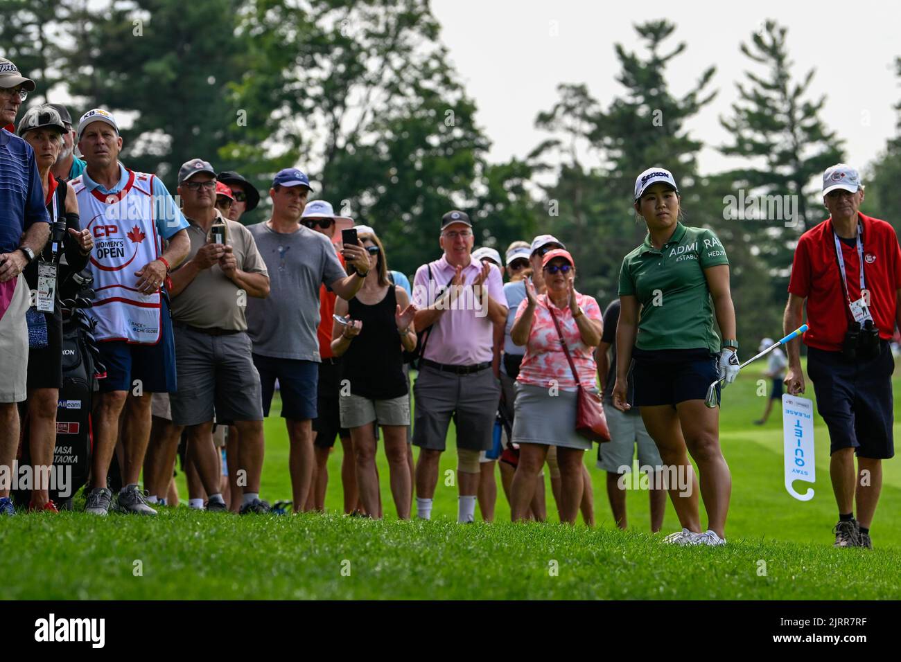 OTTAWA, ON - AUGUST 25: during Rd1 of the 2022 CP Women's Open at the ...