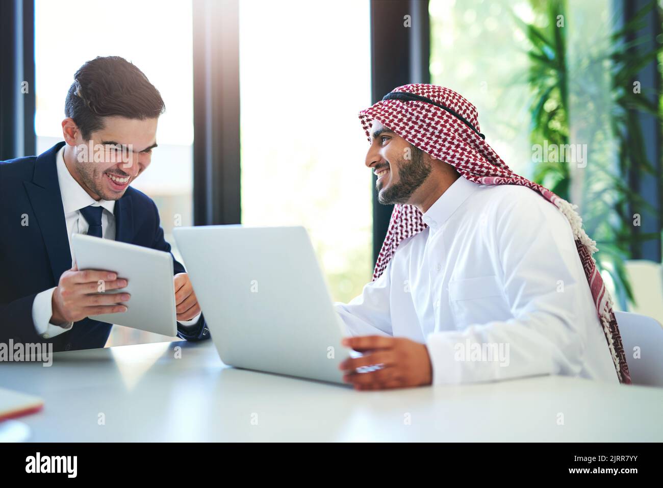 Keeping business collaborative and productive. a young muslim ...