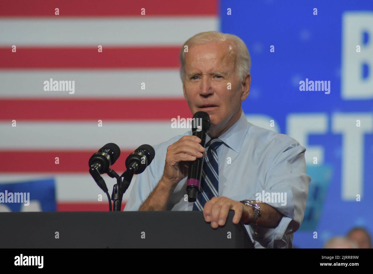 Rockville, MD, USA. 25th Aug, 2022. (NEW) US President Joe Biden ...