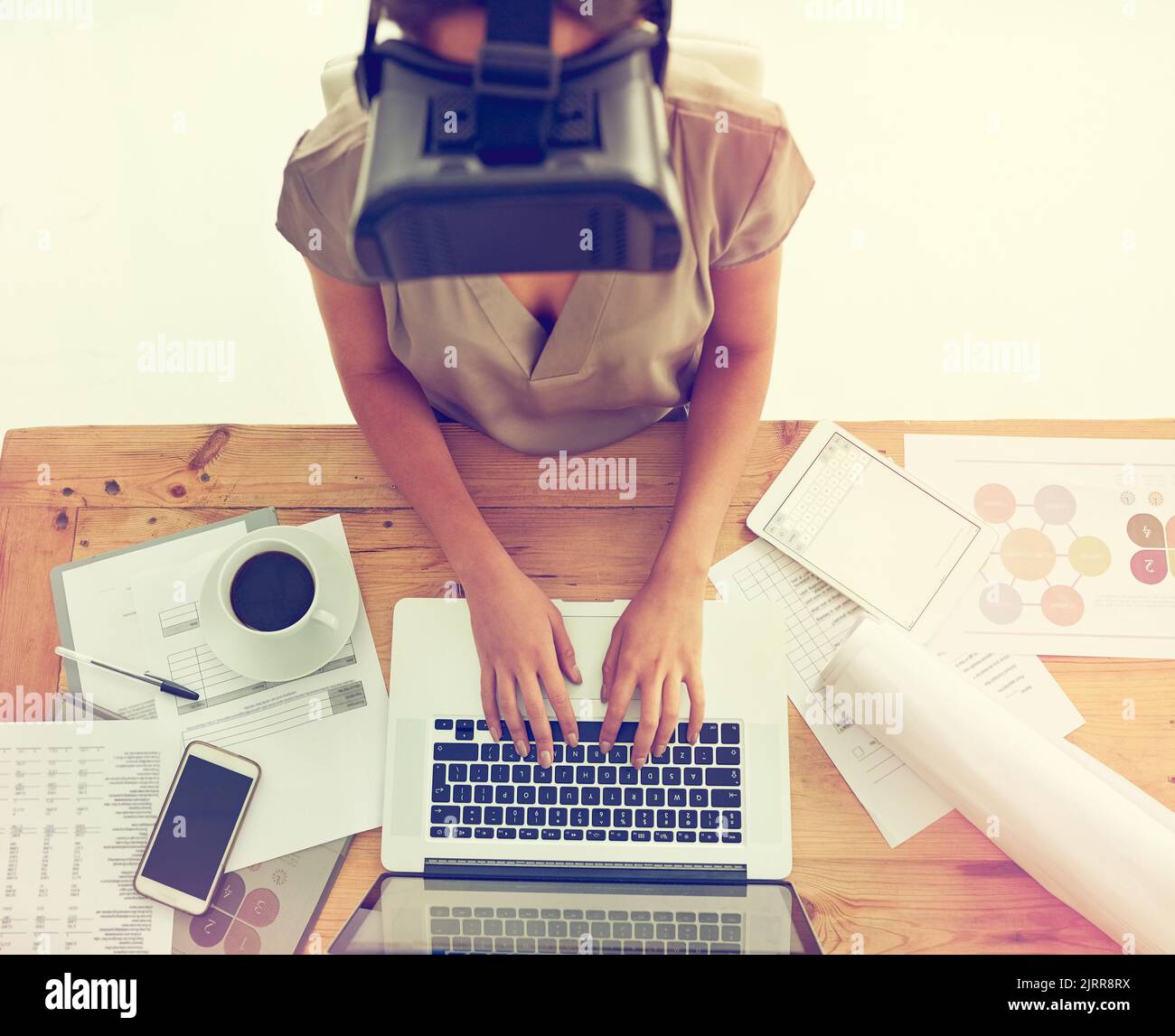 It employee at work wearing headset hi-res stock photography and images ...