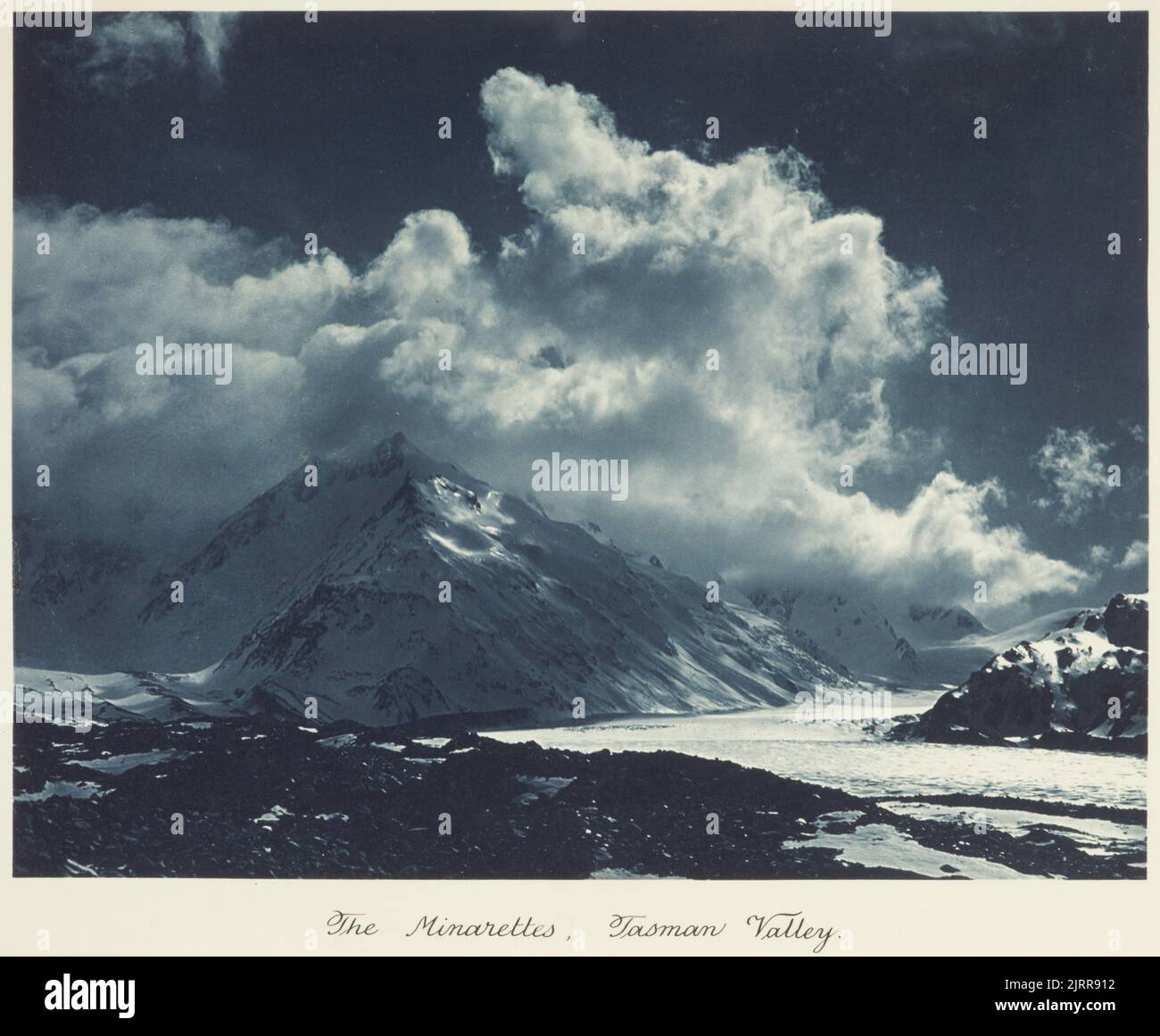 The Minarettes, Tasman Valley. From the album: Camera Pictures of New ...