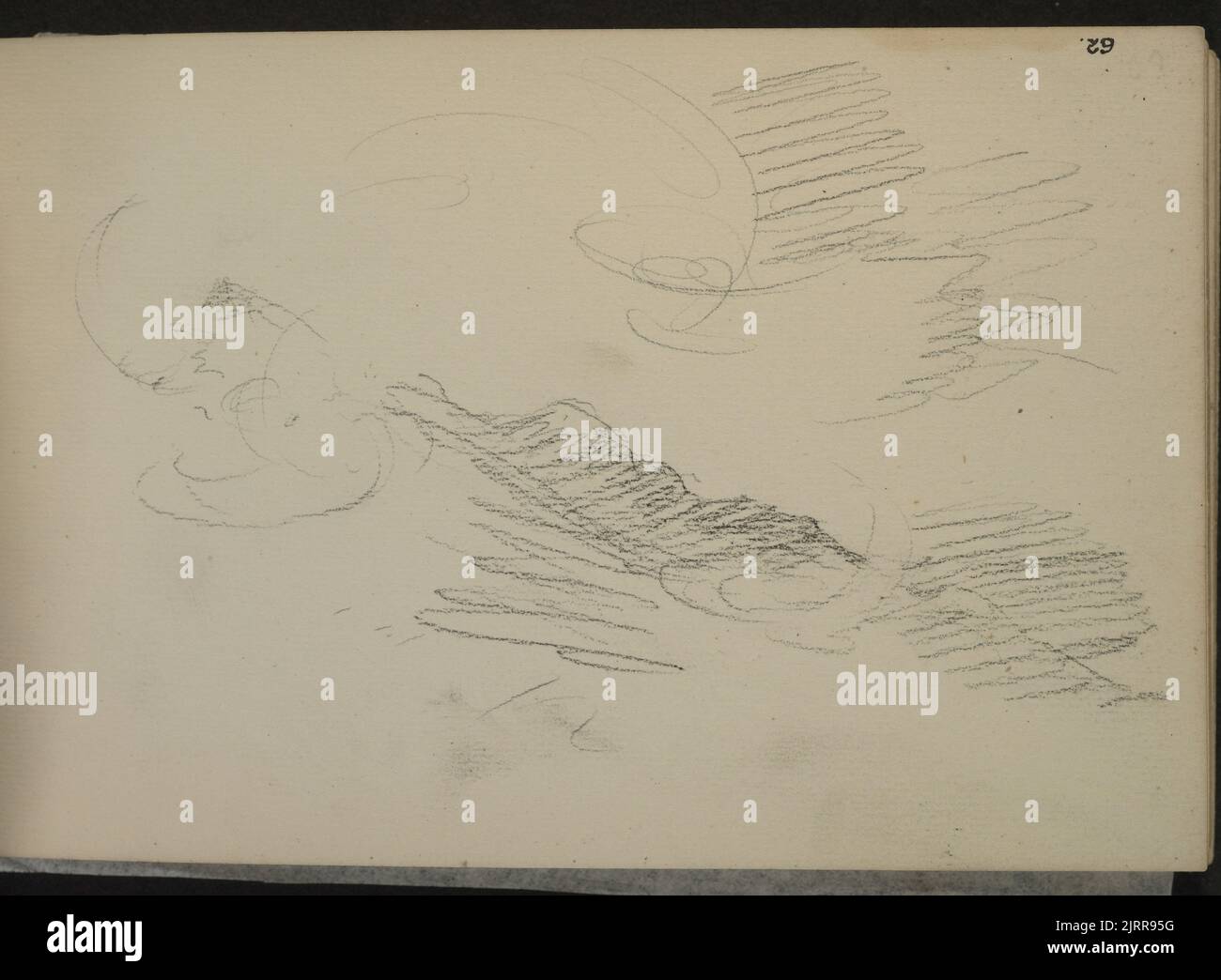 Study from An 1891 sketchbook, 1891, Otira, by Petrus van der Velden ...