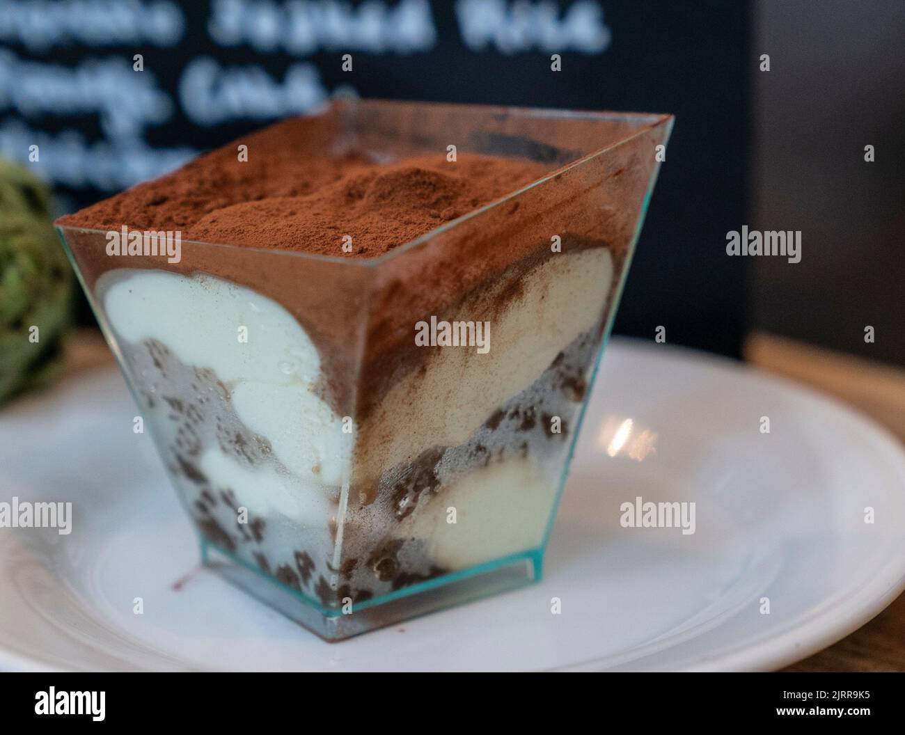New Yokr, NY - August 25, 2022: Tiramisu by Eataly on display at 2022 ...