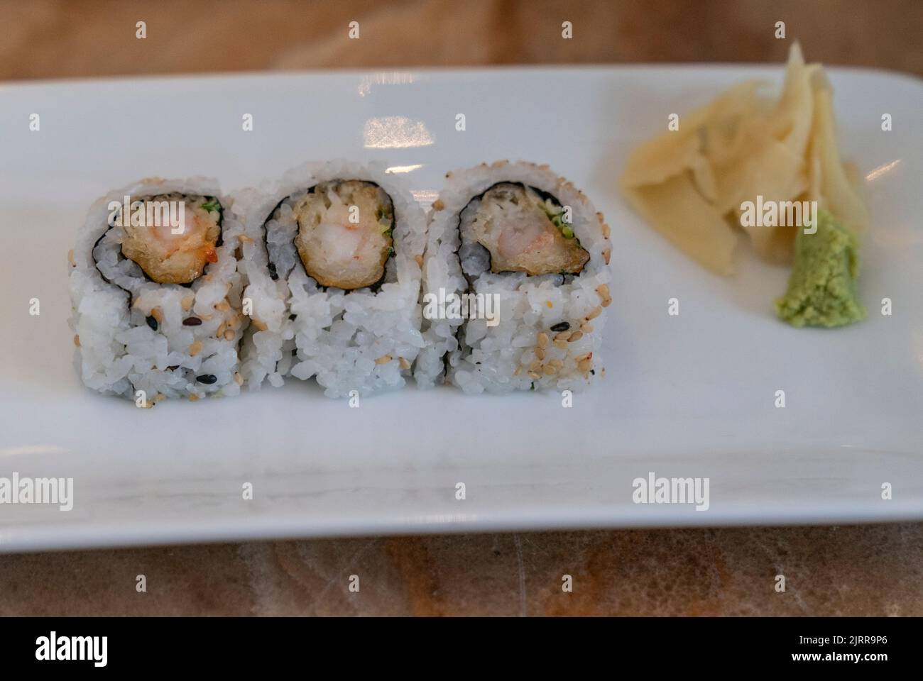 New Yokr, NY - August 25, 2022: Sushi by Morimoto on display at 2022 US ...