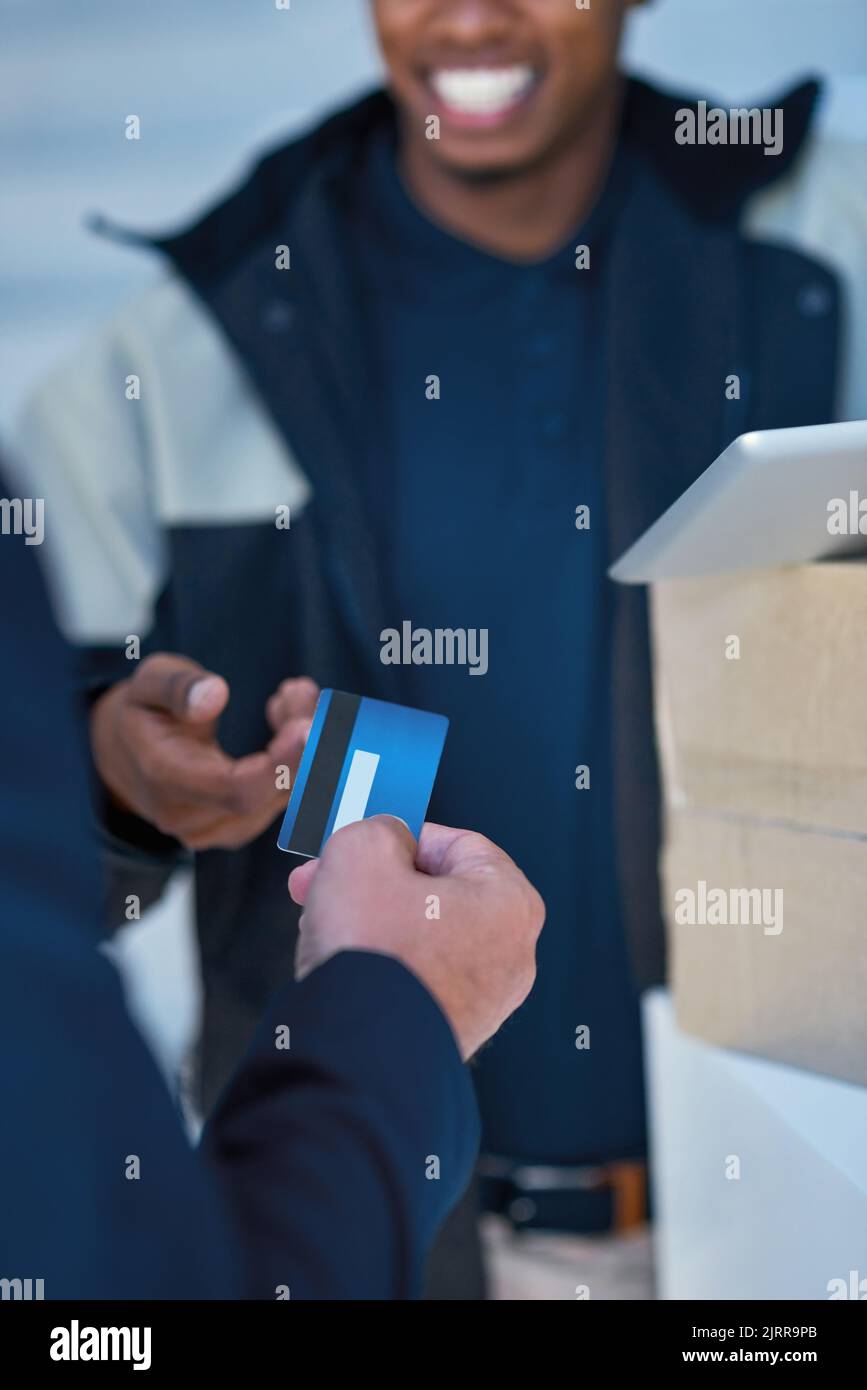 Delivery cards hi-res stock photography and images - Alamy