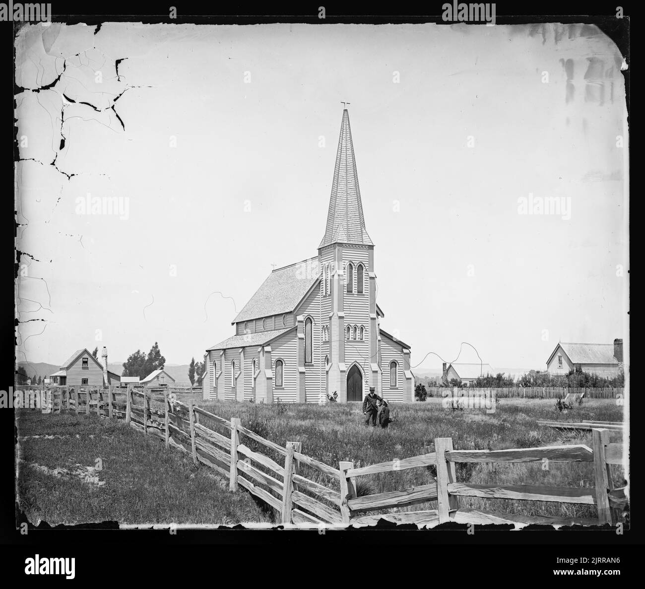 St Matthews Anglican Church, Masterton, circa 1878, Manawat, by James ...