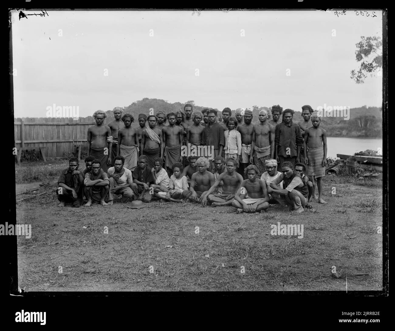 [Labour men, Rewa River] Stock Photo - Alamy