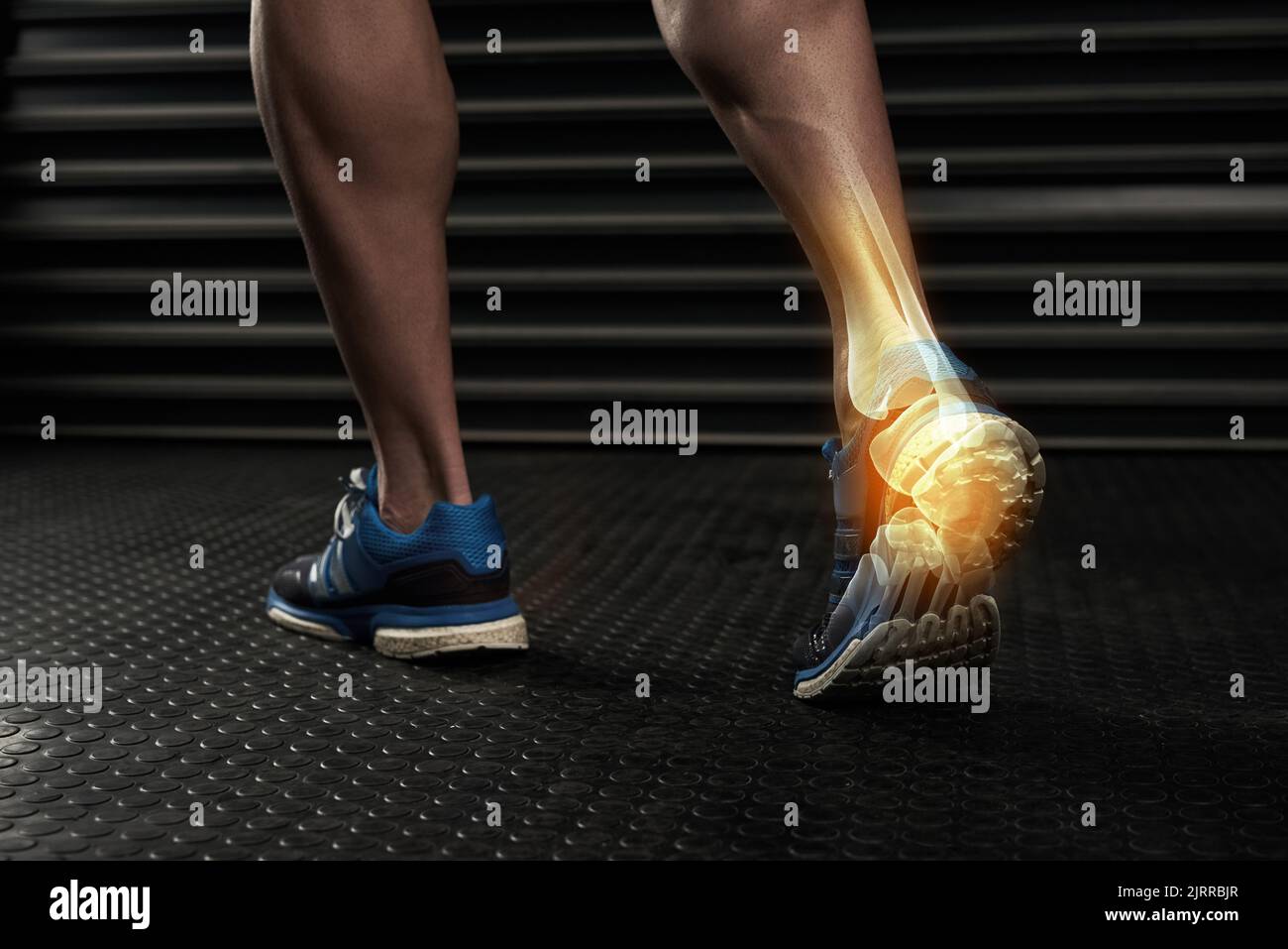 Man exercise ankle weight hi-res stock photography and images - Alamy