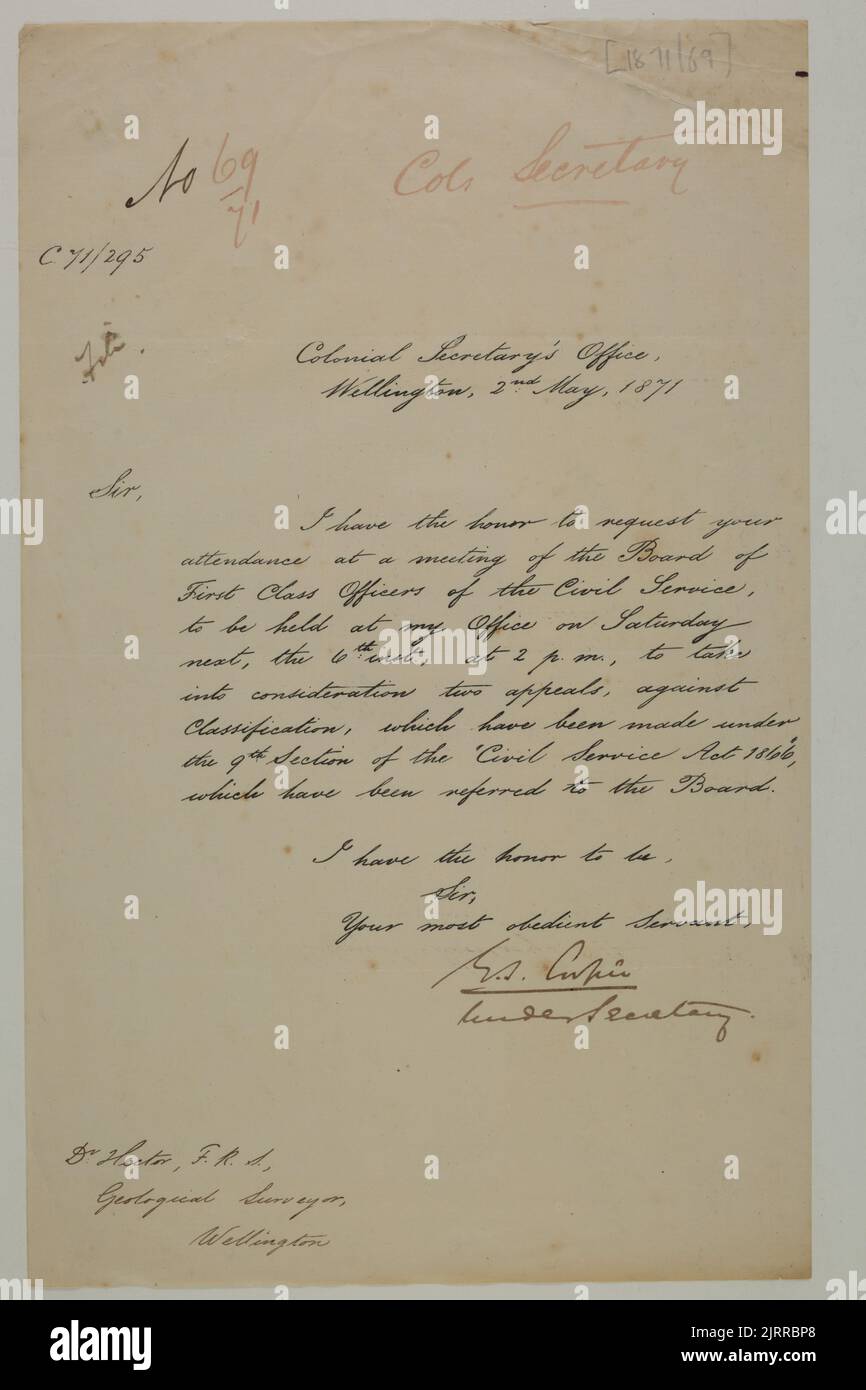 Colonial secretary's office hi-res stock photography and images - Alamy