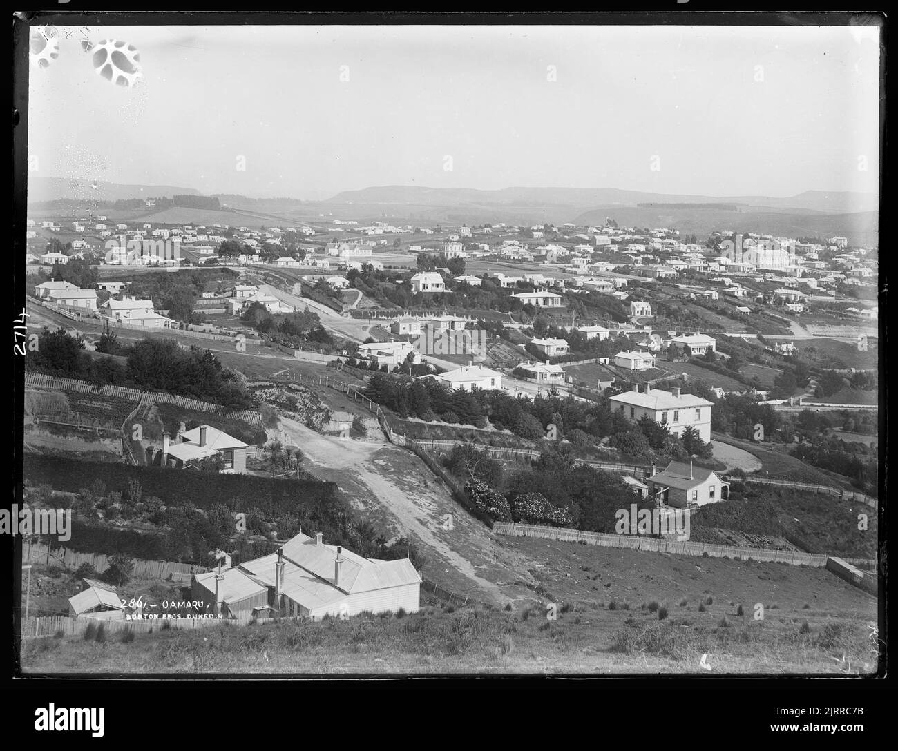 Oamaru, 1880s, Dunedin, by Burton Brothers Stock Photo - Alamy