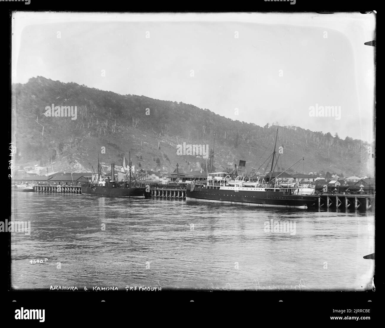 Arahura and Kamona, Greymouth Stock Photo - Alamy