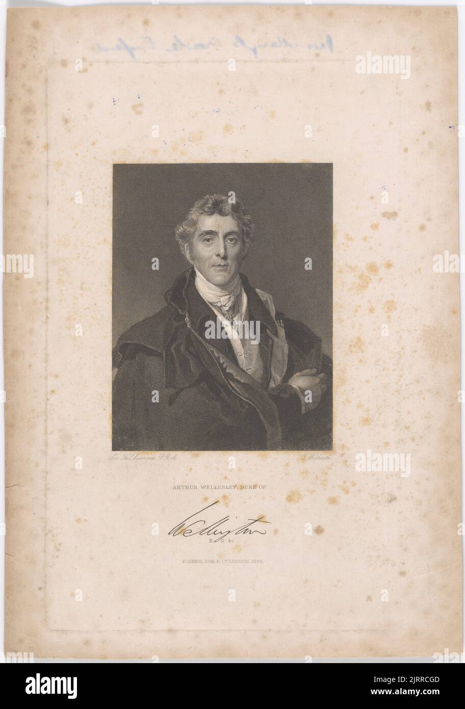 Arthur Wellesley, Duke of Wellington, 1829, by T Woolmoth, Sir Thomas ...