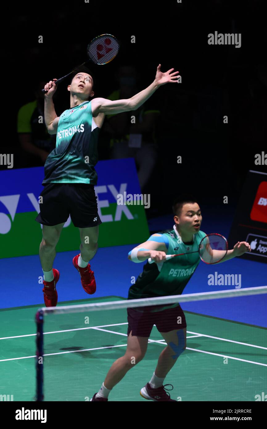 Tokyo, Japan. 26th Aug, 2022. Aaron CHIA, SOH Wooi Yik (MYS) Badminton : TotalEnergies BWF World ...