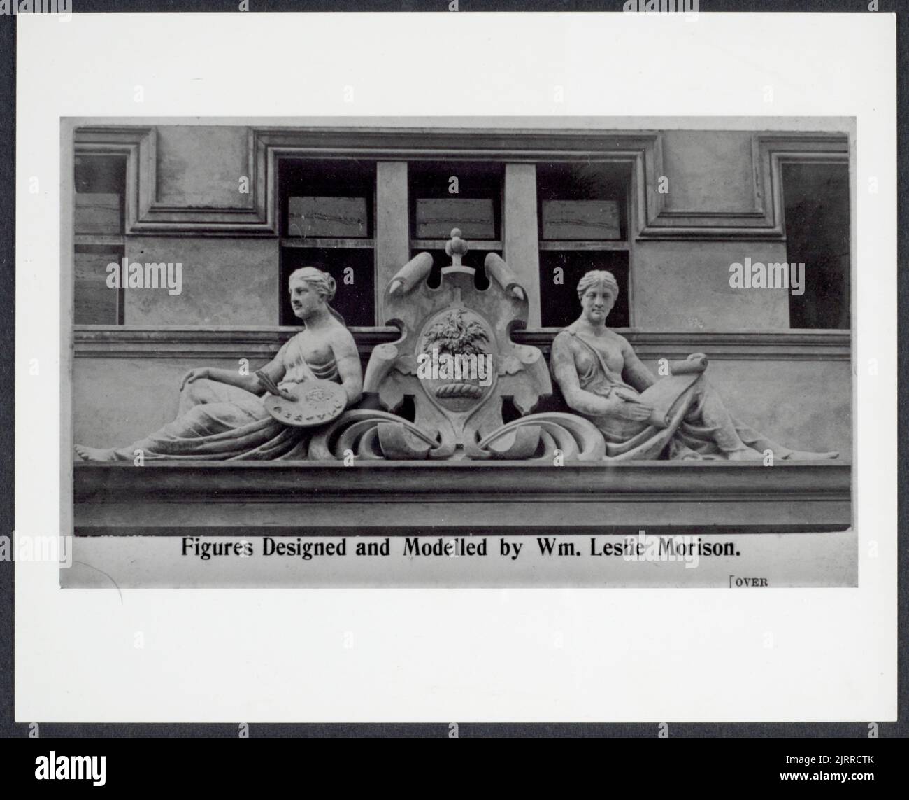 Statue of Hutt Post Office, circa 1880-1890, maker unknown Stock Photo ...