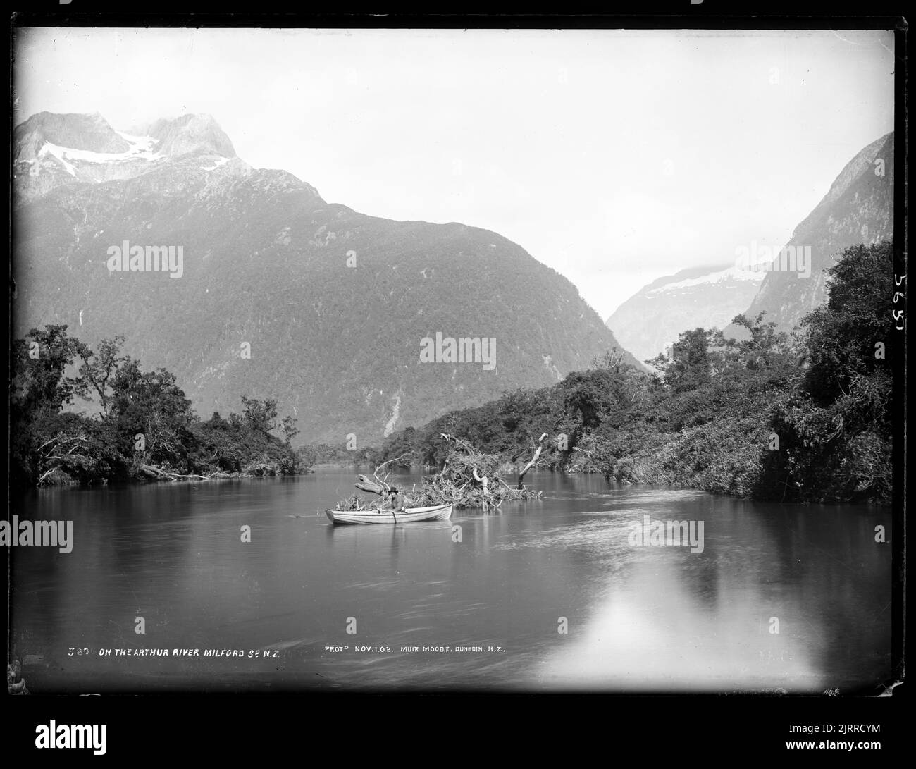 Milford sound on the arthur river hi-res stock photography and images ...