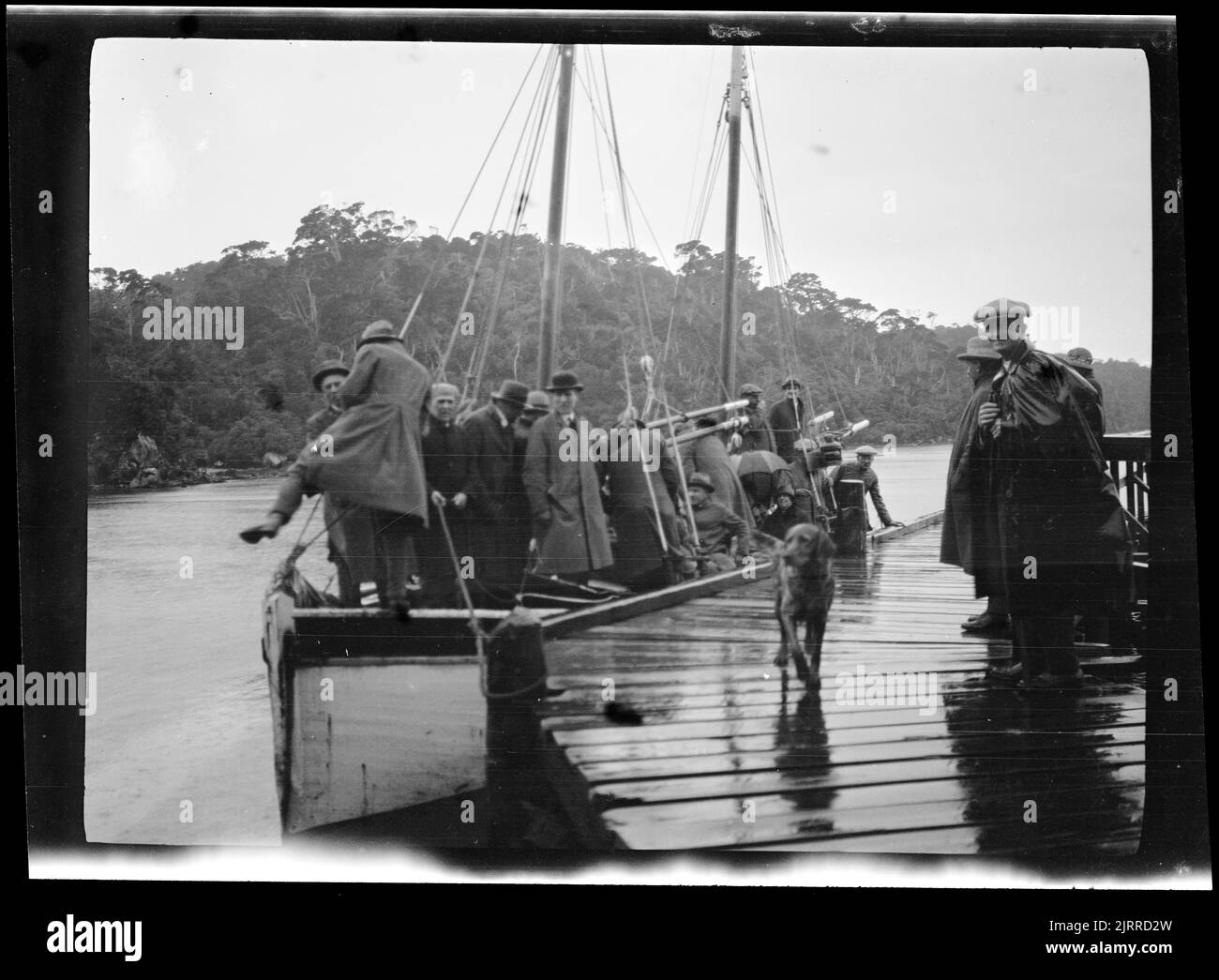 Crowding aboard crowding aboard Black and White Stock Photos & Images ...