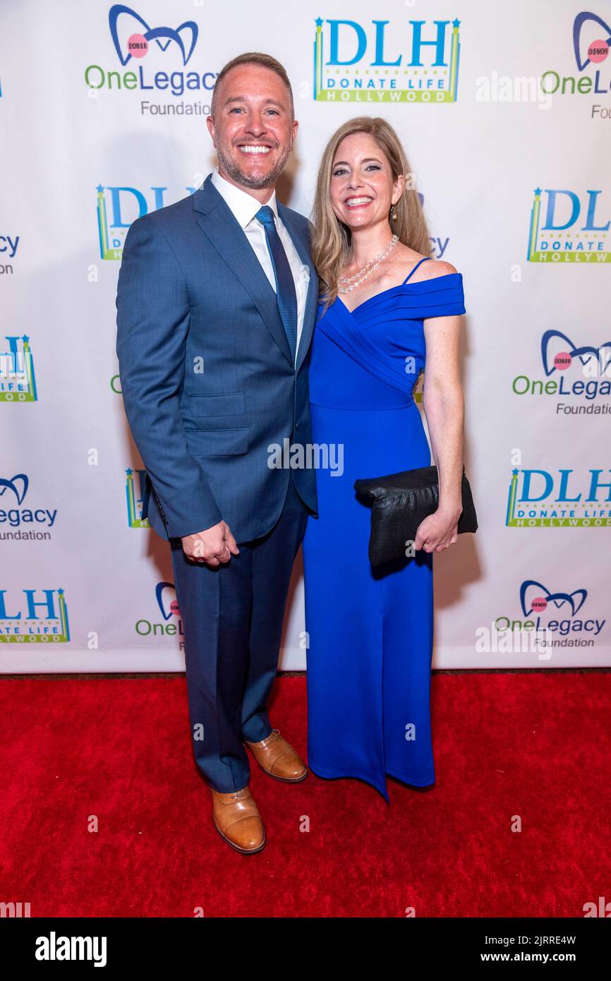 Hollywood, USA. 25th Aug, 2022. Noah and Valen Keefer attends 2022 DLH ...