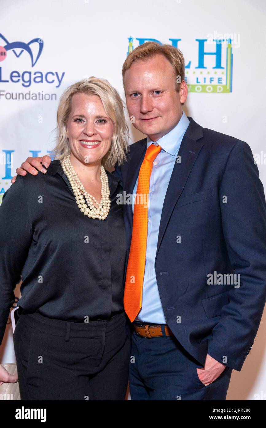 Hollywood, USA. 25th Aug, 2022. Heather Manion, Chris McCloskey attend ...