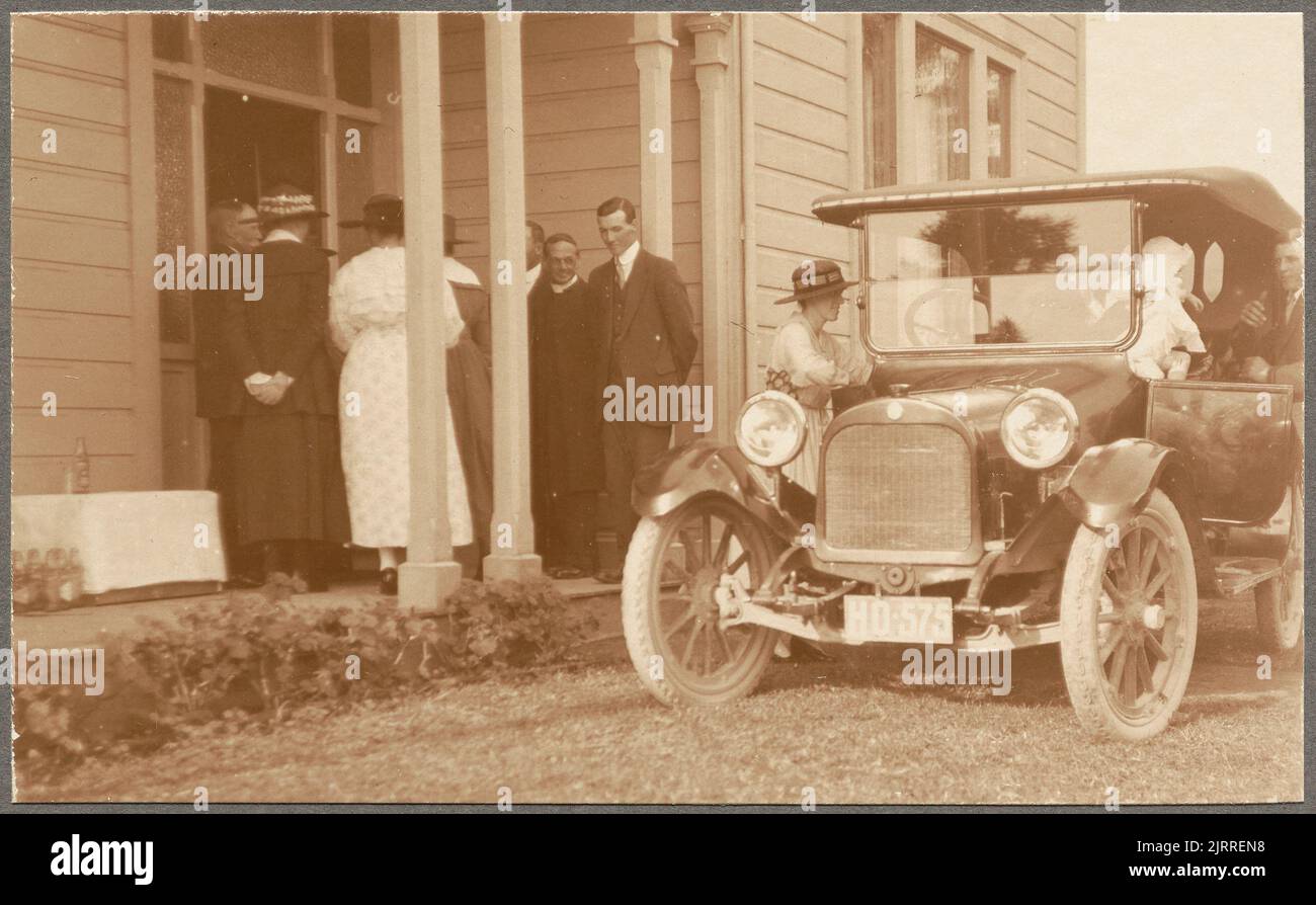 "After the ceremony [1]". From the album: Family photograph album; 1917 - 1920; Adkin, Leslie ...