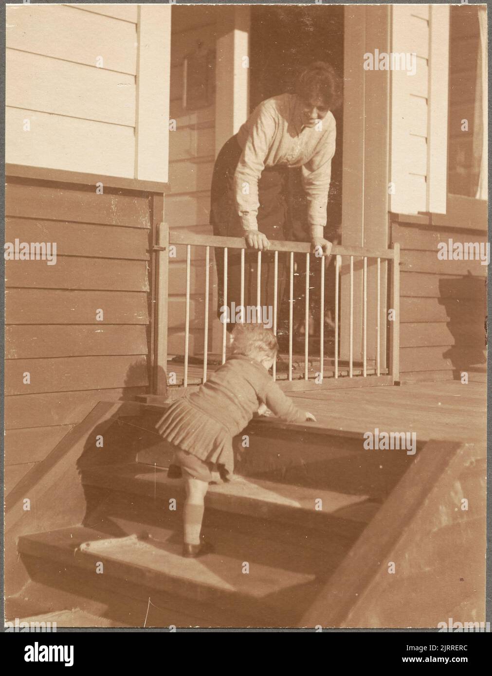 "Come and get ready": 'at "Woodside", May 7. 1918'. From the album ...