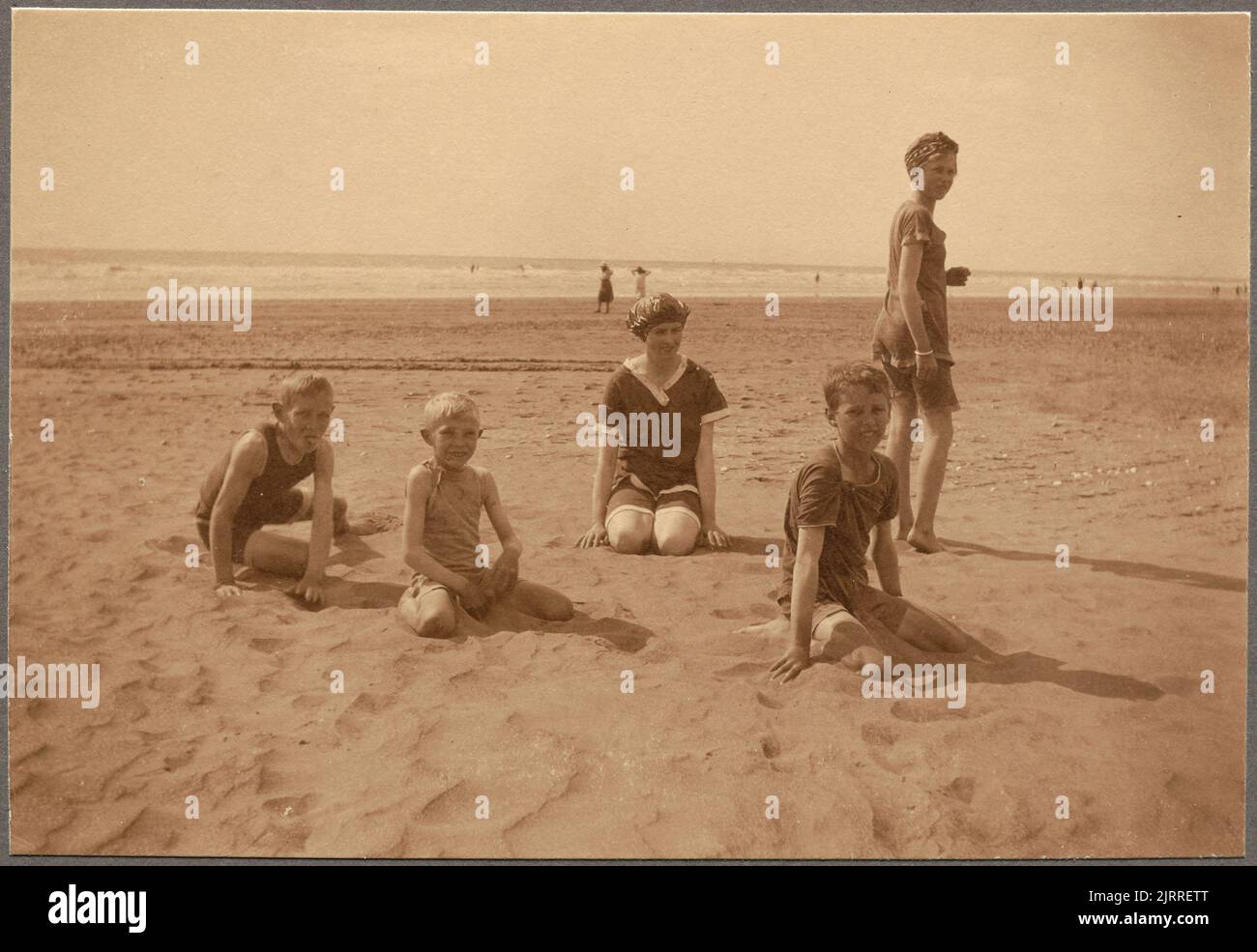 "Joys of summer [2]": 'Boxing Day at Hokio, Dec. 26. 1918'. From the ...