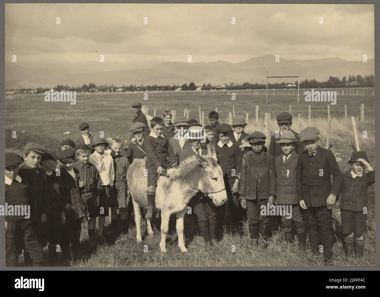 Visit of the sailors of the H.M.S. 'New Zealand' to Levin. April 15 ...