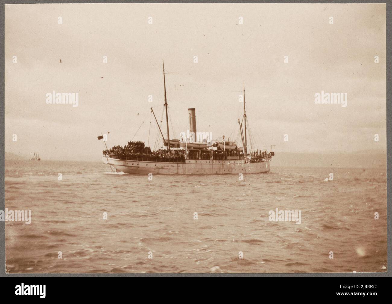 Our visit to Wellington to see the H.M.S. 'New Zealand'. April 18, 1913 ...