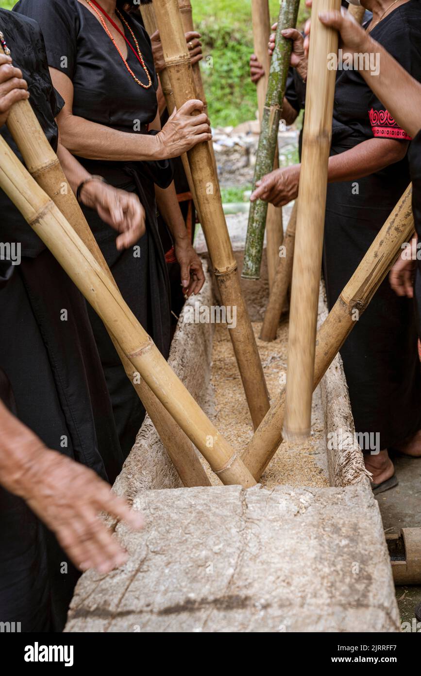 Gegendek is a music created from the sound of halu beaten against ...